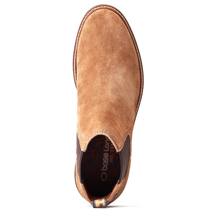 Men's Ginger Suede Portland Chelsea Boots – Base London