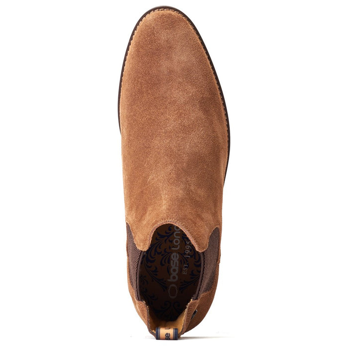 Men's Ginger Virgil Suede Chelsea Boots – Base London
